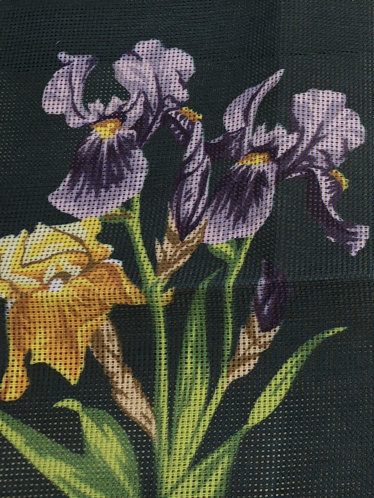 Margot Tapestry Kit- Irises (31cm x23cm) - Tapestry Crafts UK